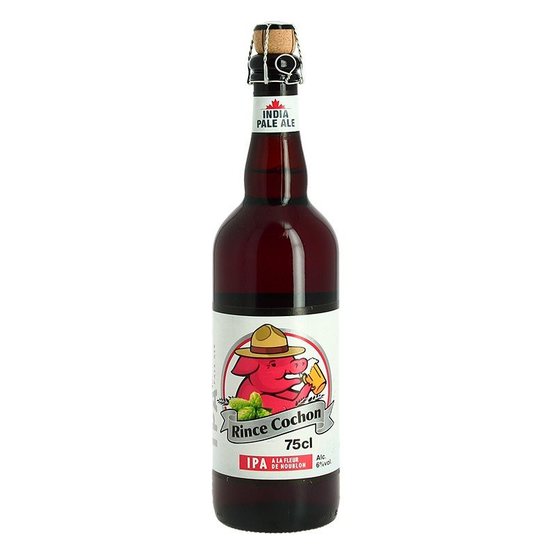 RINCE COCHON ROUGE Belgian Ruby Beer 75 cl