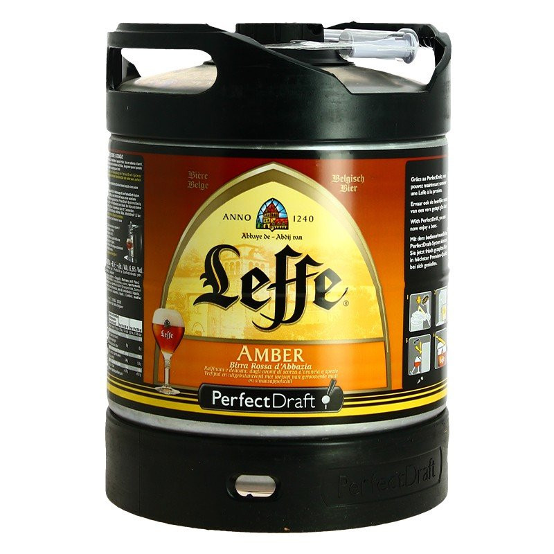 Leffe Classic Blond Beer by Perfect Draft 6 Litres