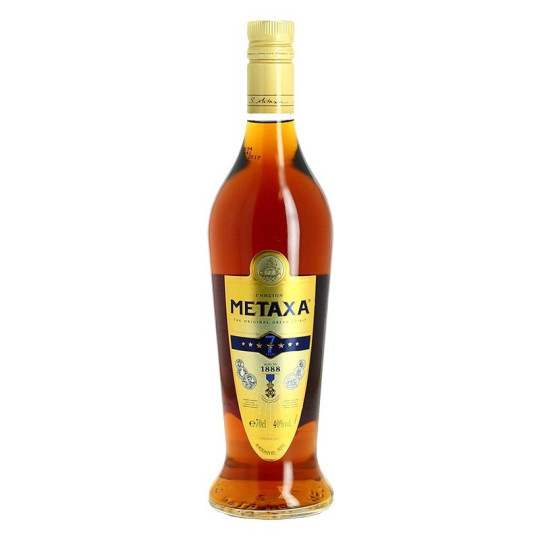 buy in calais VAT FREE METAXA 7 Stars Greek Brandy