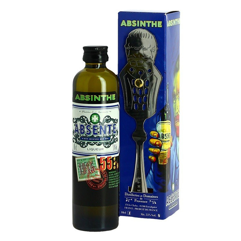Buy ABSENTE Absinthe 55 ° 10 cl + Absinthe Spoon