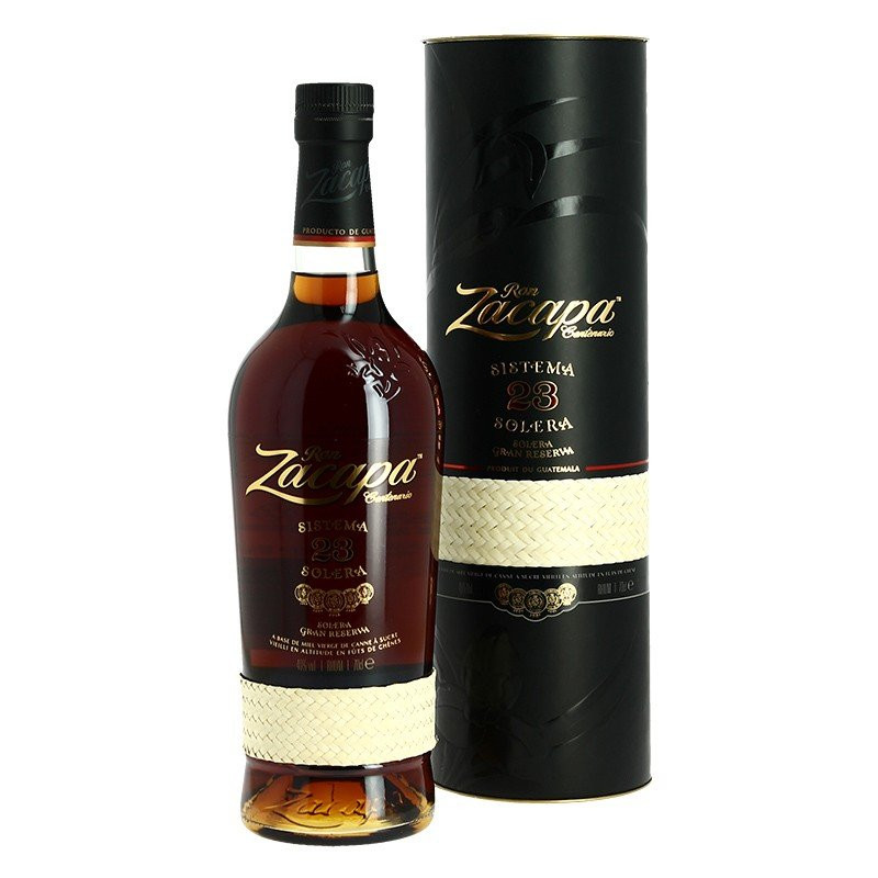 Purchase of Zacapa 23 years old Solera rum from guatemala