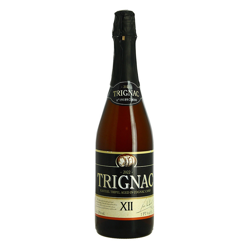 Buy VAT FREE TRIGNAC XII 2022 75 cl Triple Aged Kasteel Beer in Cognac ...