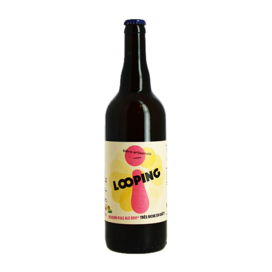 Buy VAT free in calais Looping Light Lager Beer from the Tandem brewery
